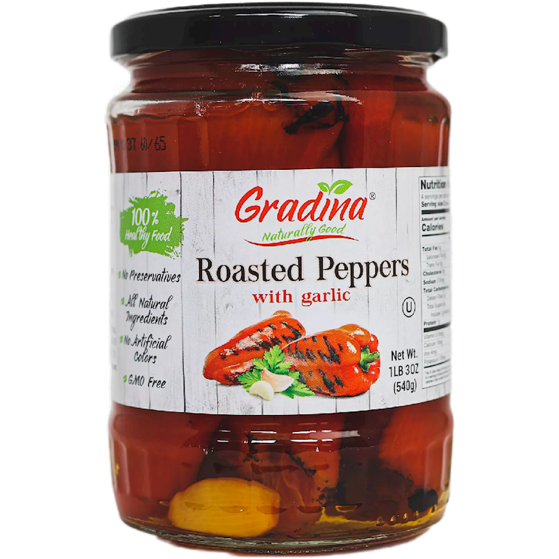 GRADINA ROASTED W/GARL.12/190Z – Max's Imports