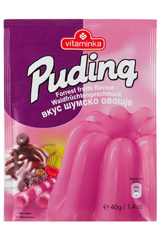VIT PUDDING FOREST FRUIT 34/40G – Max's Imports