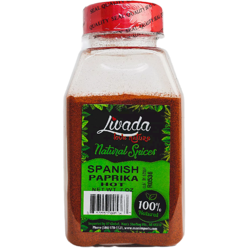 LIVADA- PAPRIKA SP HOT 12/7OZ – Max's Imports