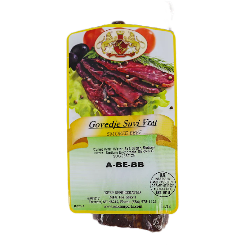 AP SMOKED BEEF LB – Max's Imports