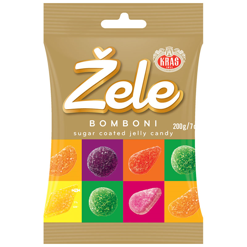 KRAS CANDY ZELE KRISTAL 10/200G – Max's Imports