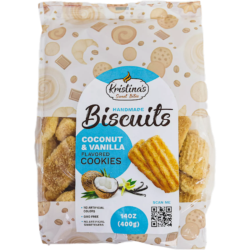 KRISTINA'S BISC COCONUT 12/400G – Max's Imports