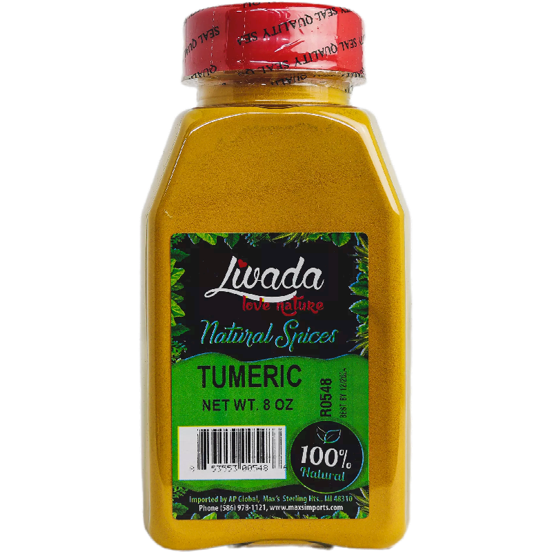 LIVADA- TUMERIC 12/8OZ – Max's Imports